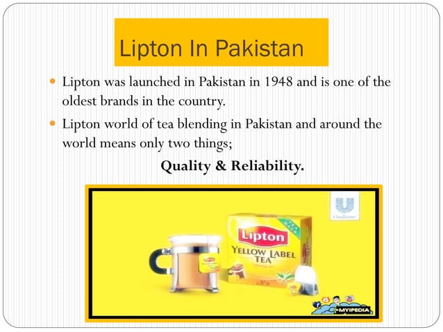 Lipton | PPTX | Business | Business and Finance