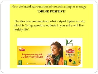 Lipton presentation made by Syed hassan shahbaz mba (marketing) final | PPT