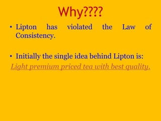 Lipton Repositioning | PPTX