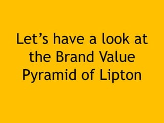 Lipton Repositioning