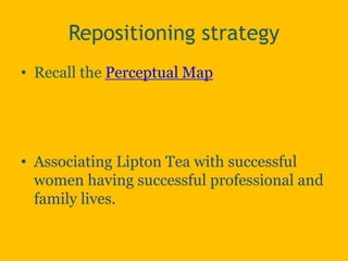 Lipton Repositioning