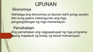 Lipunan | PPTX