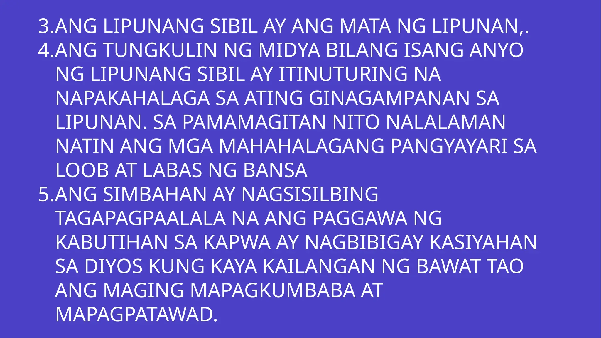 Lipunang Sibil, Media, at Simbahan .pptx