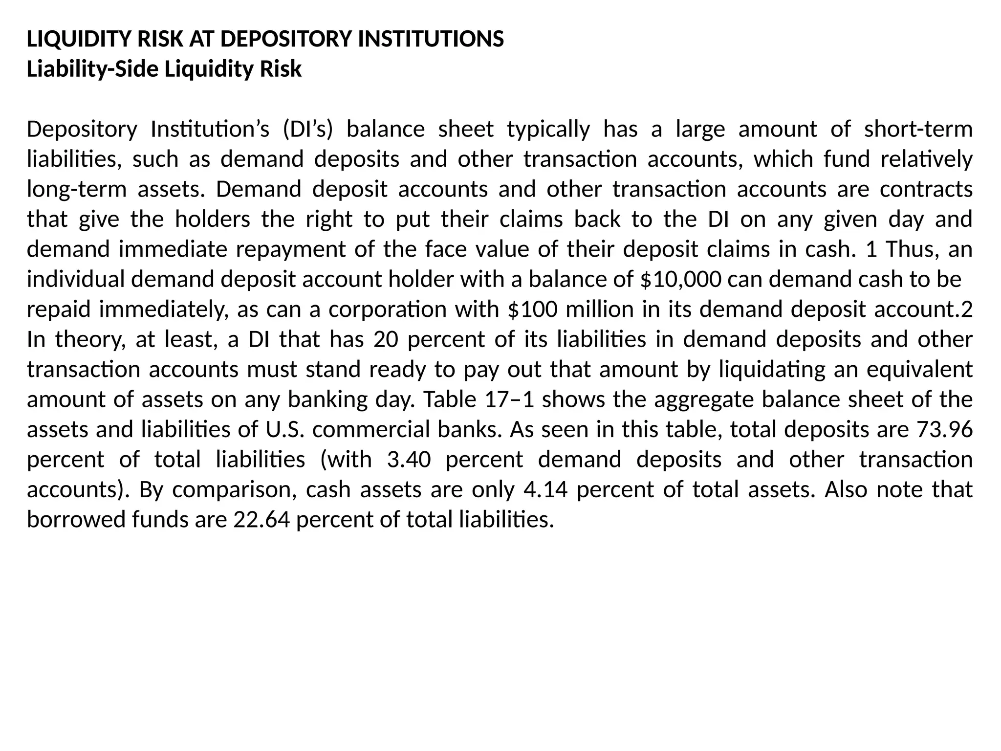 Liquidity risk management process presentation | PPTX