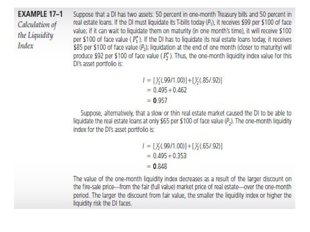 Liquidity risk management process presentation | PPTX