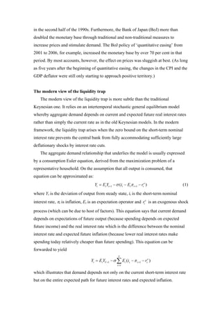 Liquidity trap | PDF