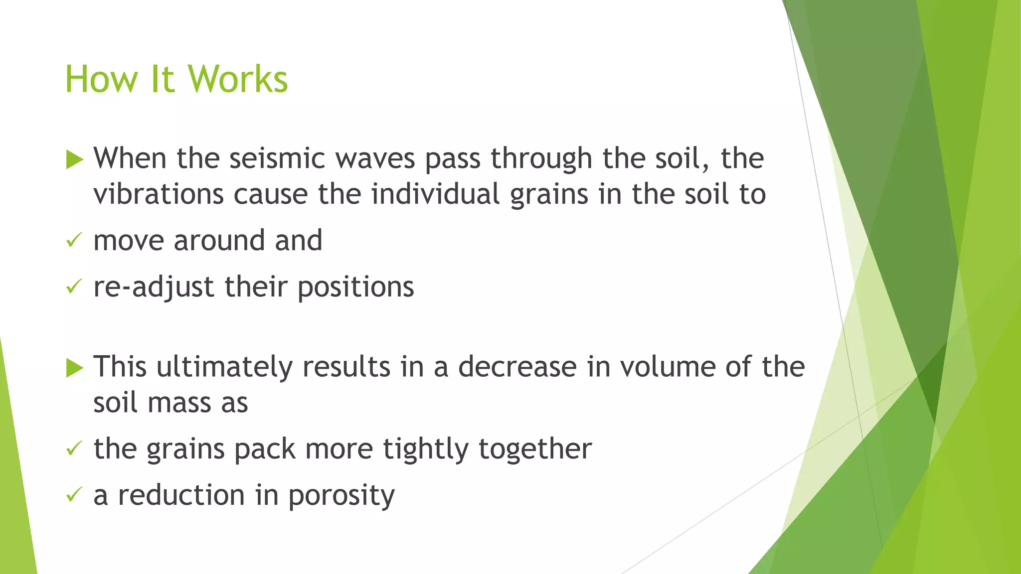 Liquefaction (Mechanism, Effects, Mitigation) | PPTX