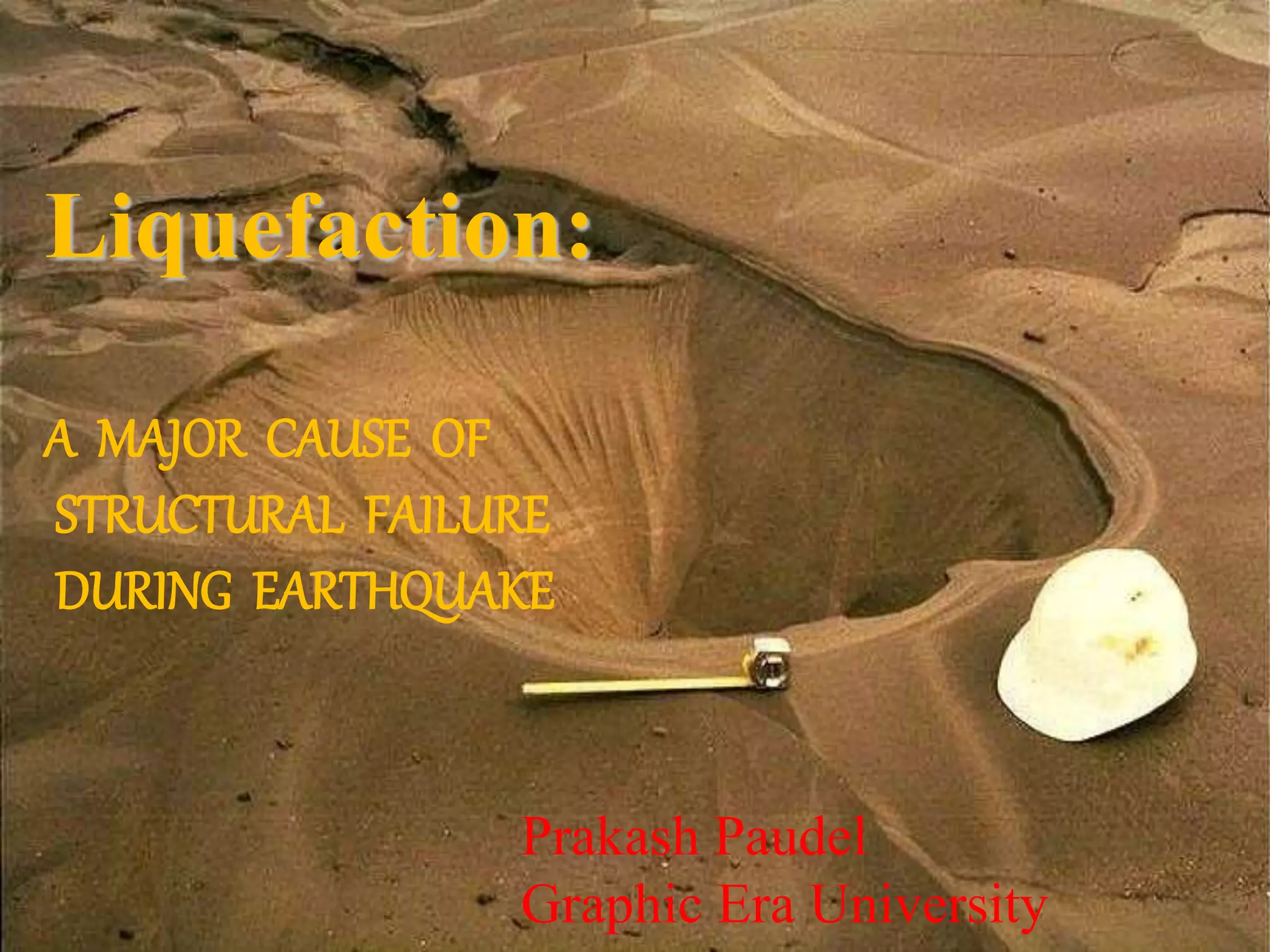 Liquefaction final | PPTX