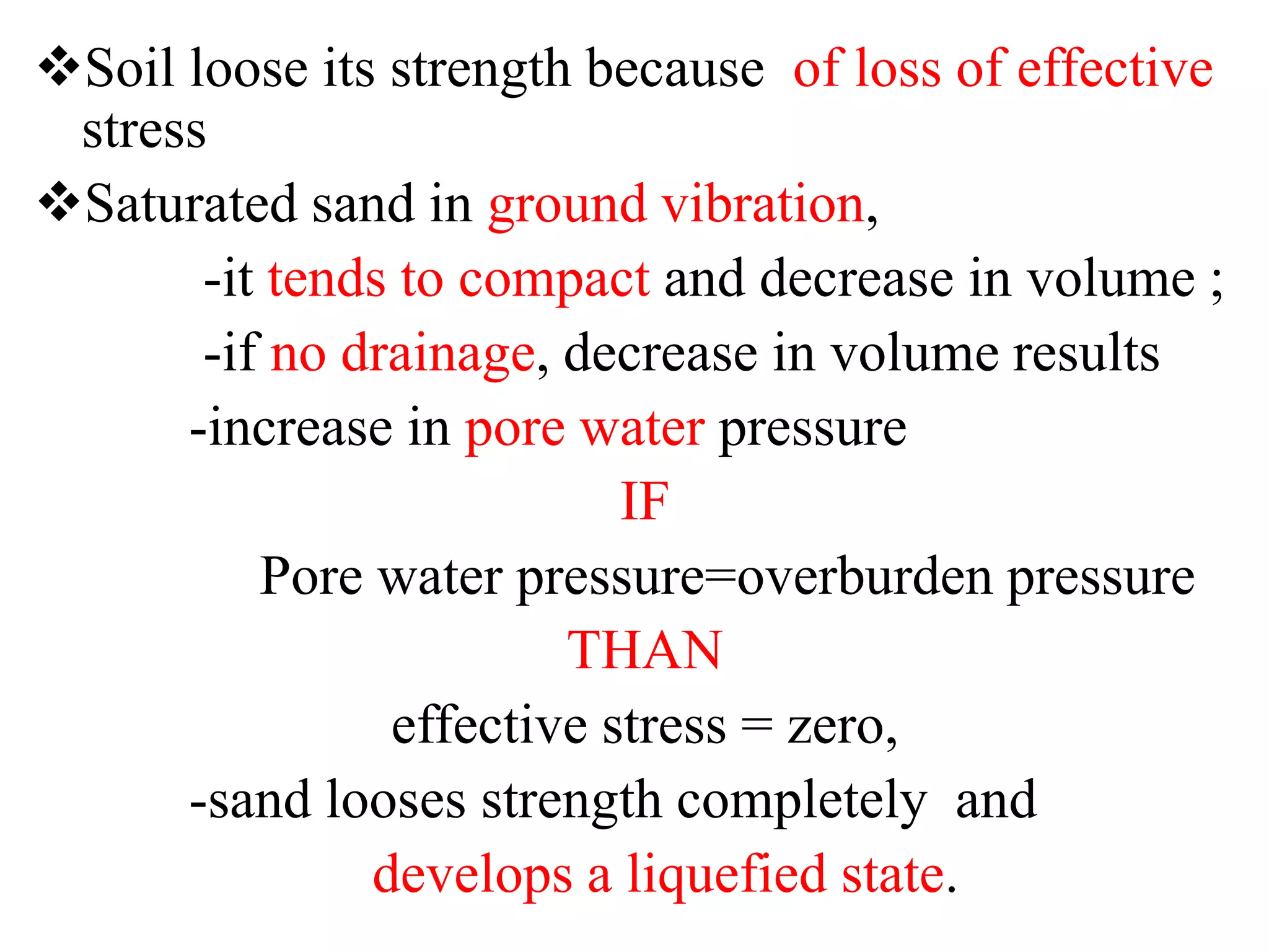 Liquefaction and liquefaction potential | PPTX