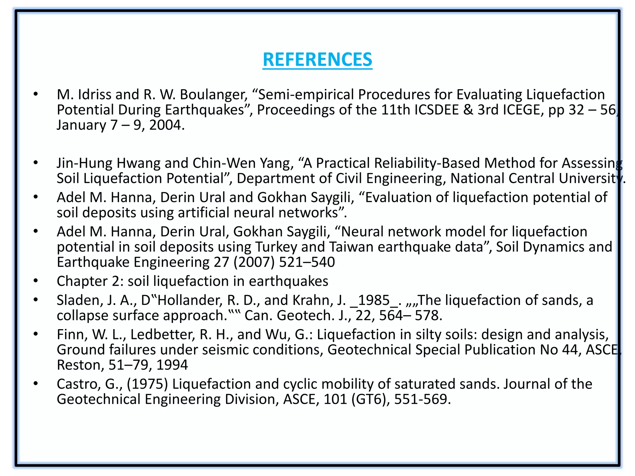 Liquefaction of soil | PPTX