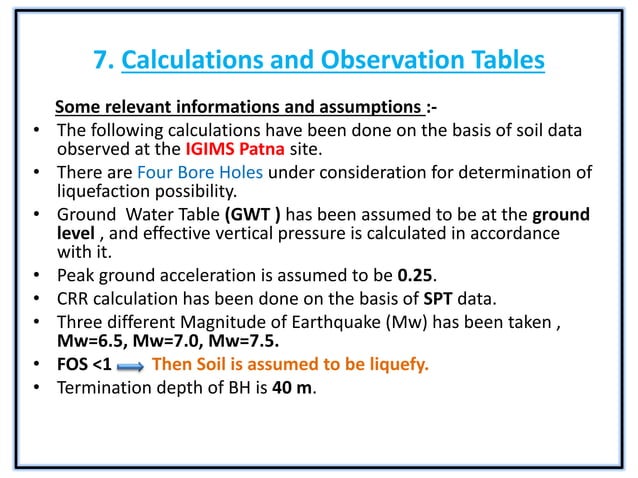 Liquefaction of soil | PPTX | Geology | Science