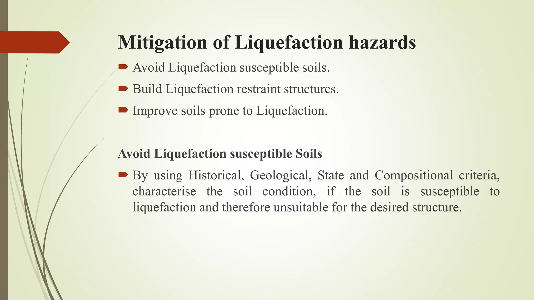 Liquefaction of soil | PPTX
