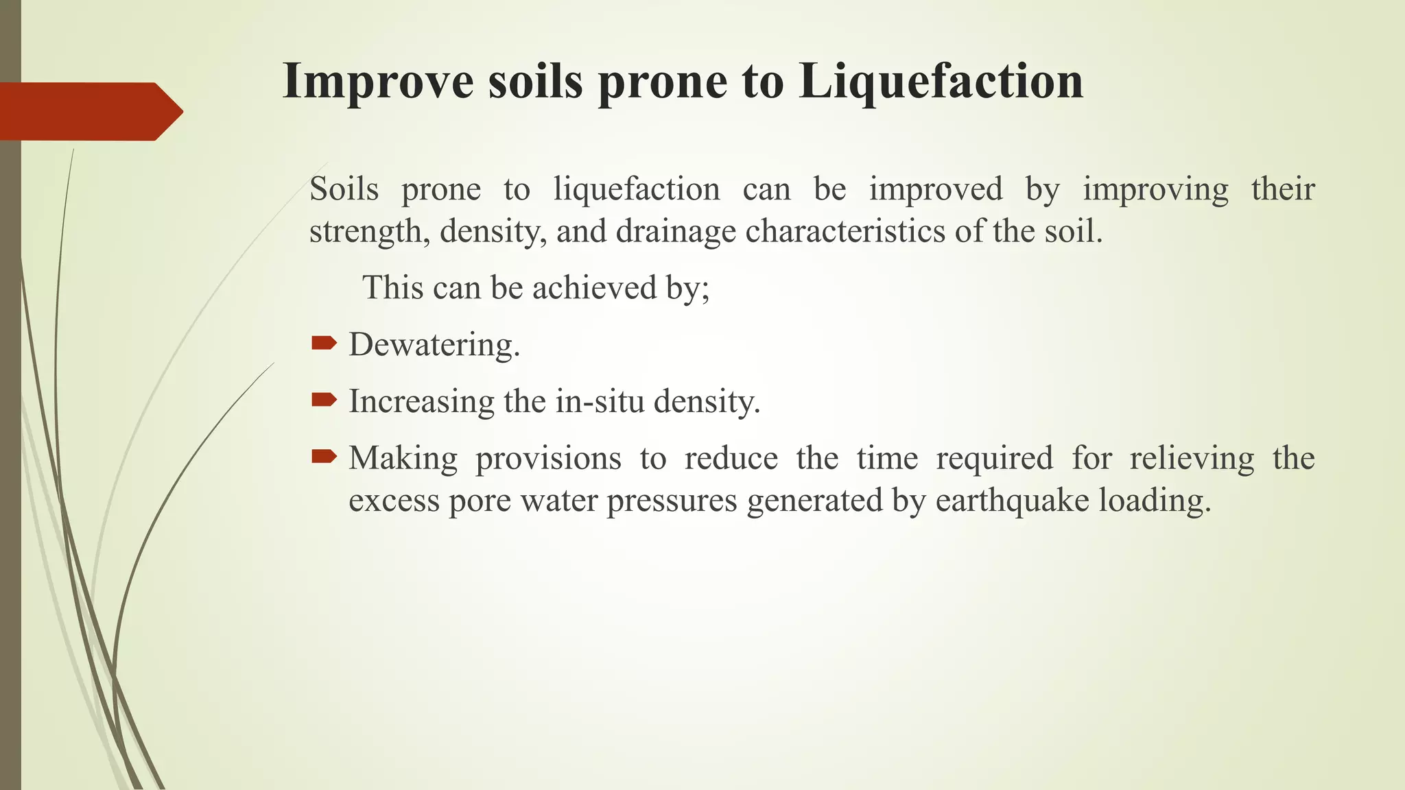 Liquefaction of soil | PPTX
