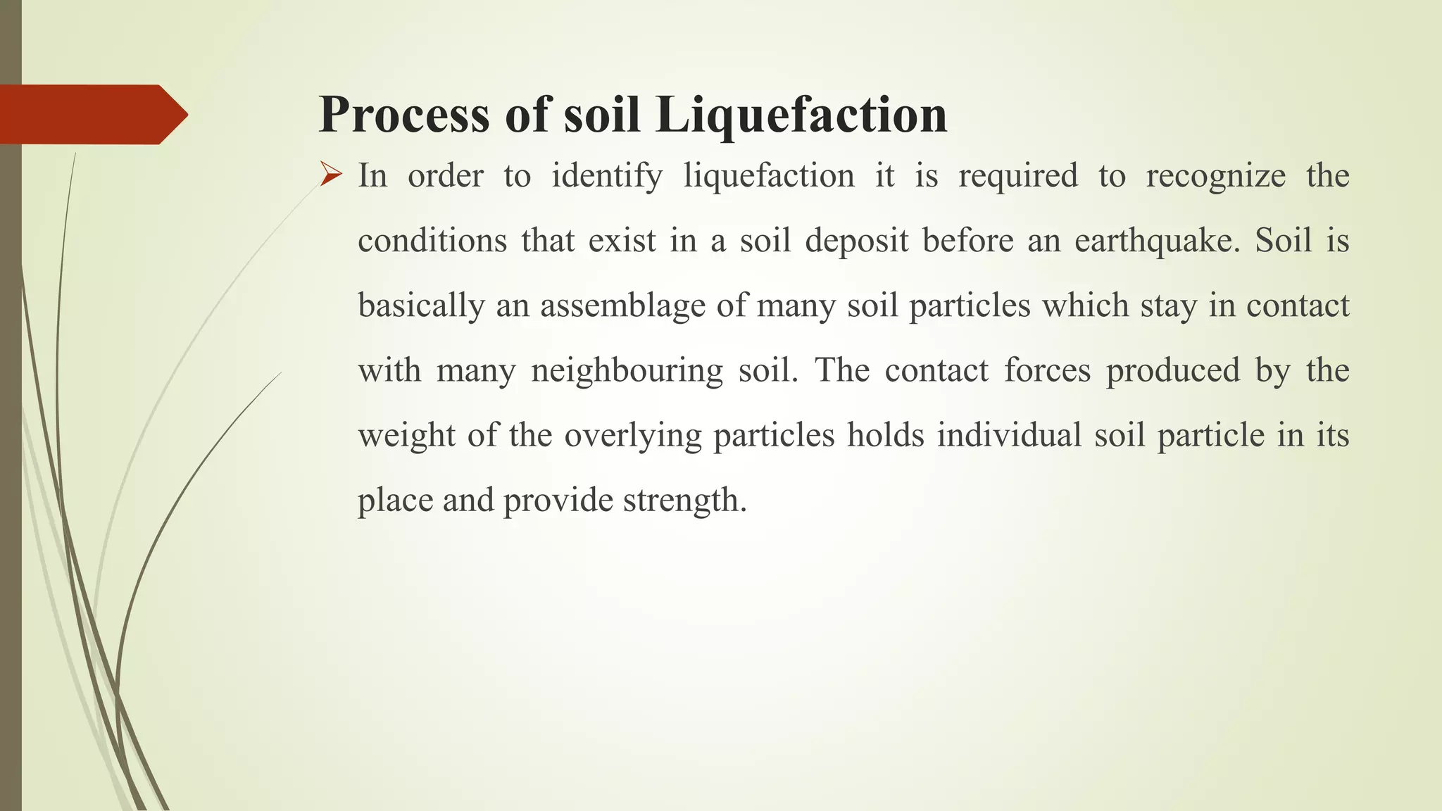 Liquefaction of soil | PPTX | Geology | Science