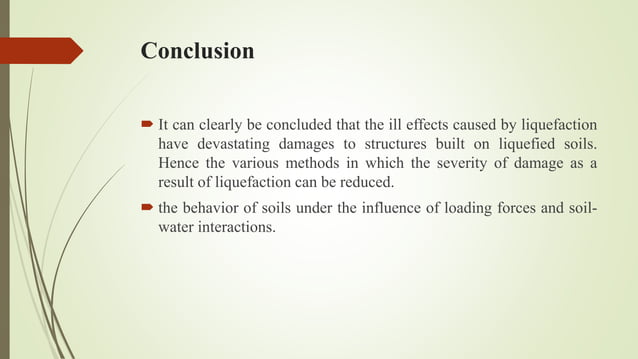 Liquefaction of soil | PPTX | Geology | Science