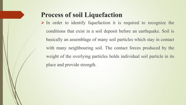 Liquefaction of soil | PPTX | Geology | Science