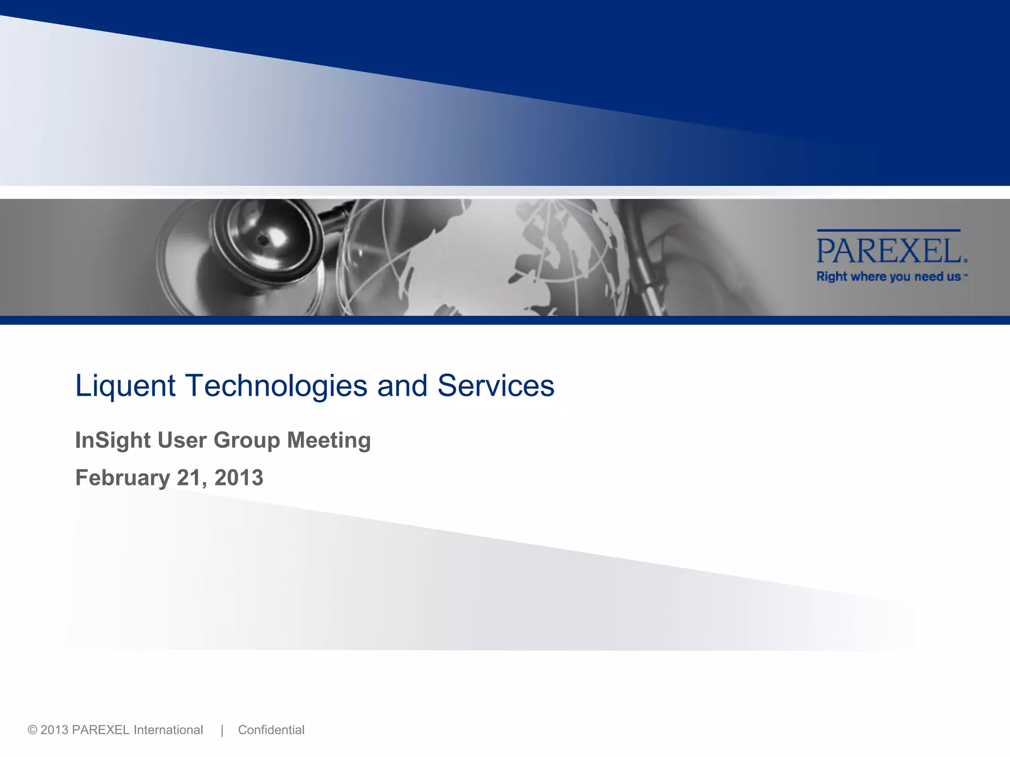 Liquent IUG Presentation Feb 2013 | PDF