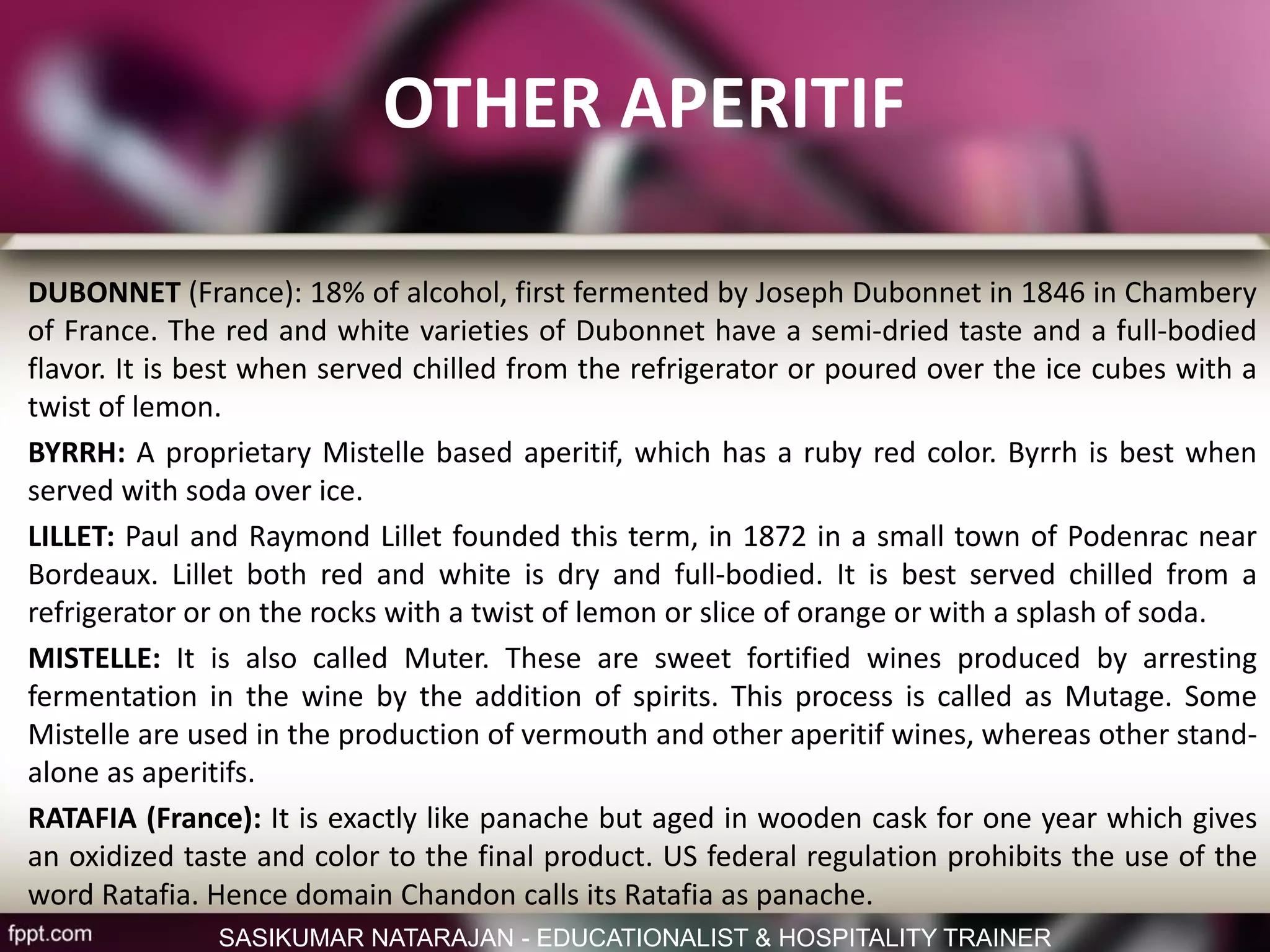 LIQUEUR & APERITIF | PDF