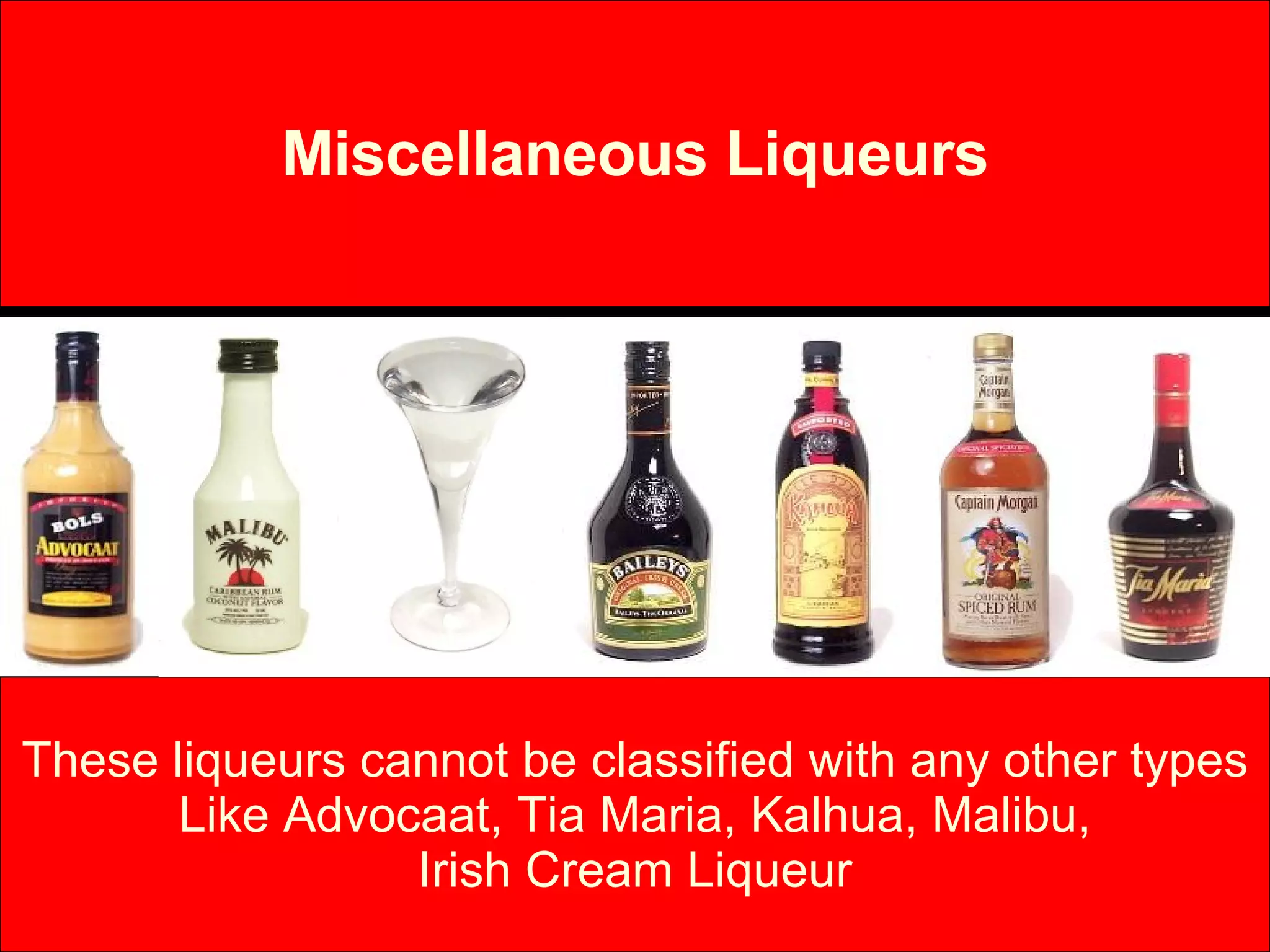 Liqueurs | PPT