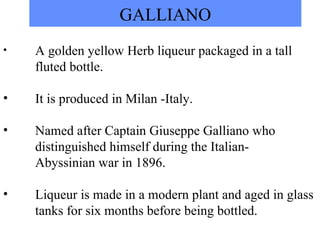 Liqueurs | PPT