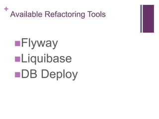 Database Change Management as a Service | PPT