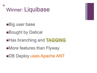 Database Change Management as a Service | PPTX
