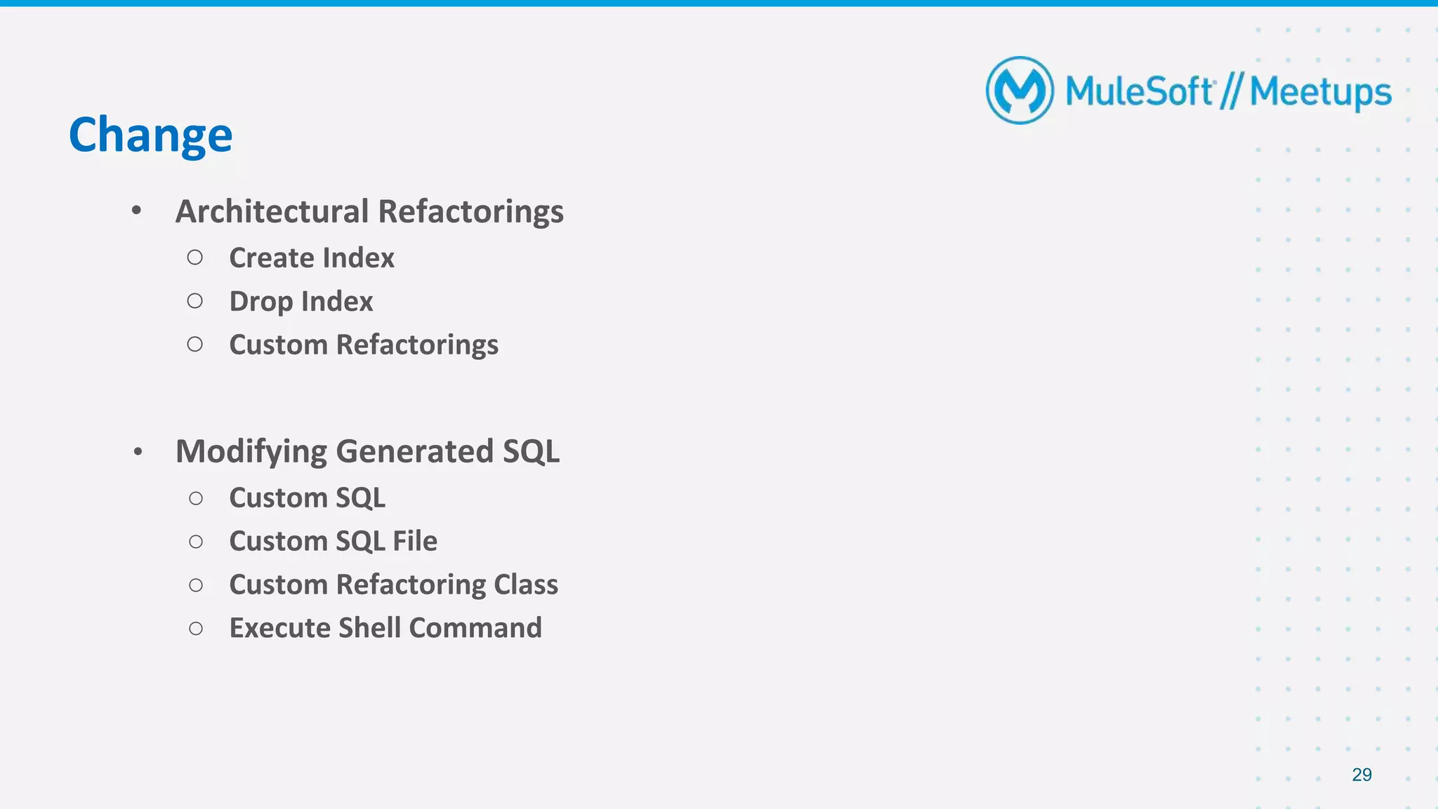 Liquibase Integration with MuleSoft | PPT