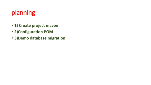 Liquibase via maven | PPT Liquibase via maven | PPT