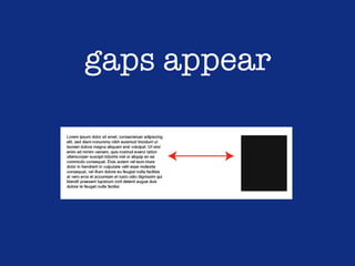 Liquid layouts with CSS | PDF