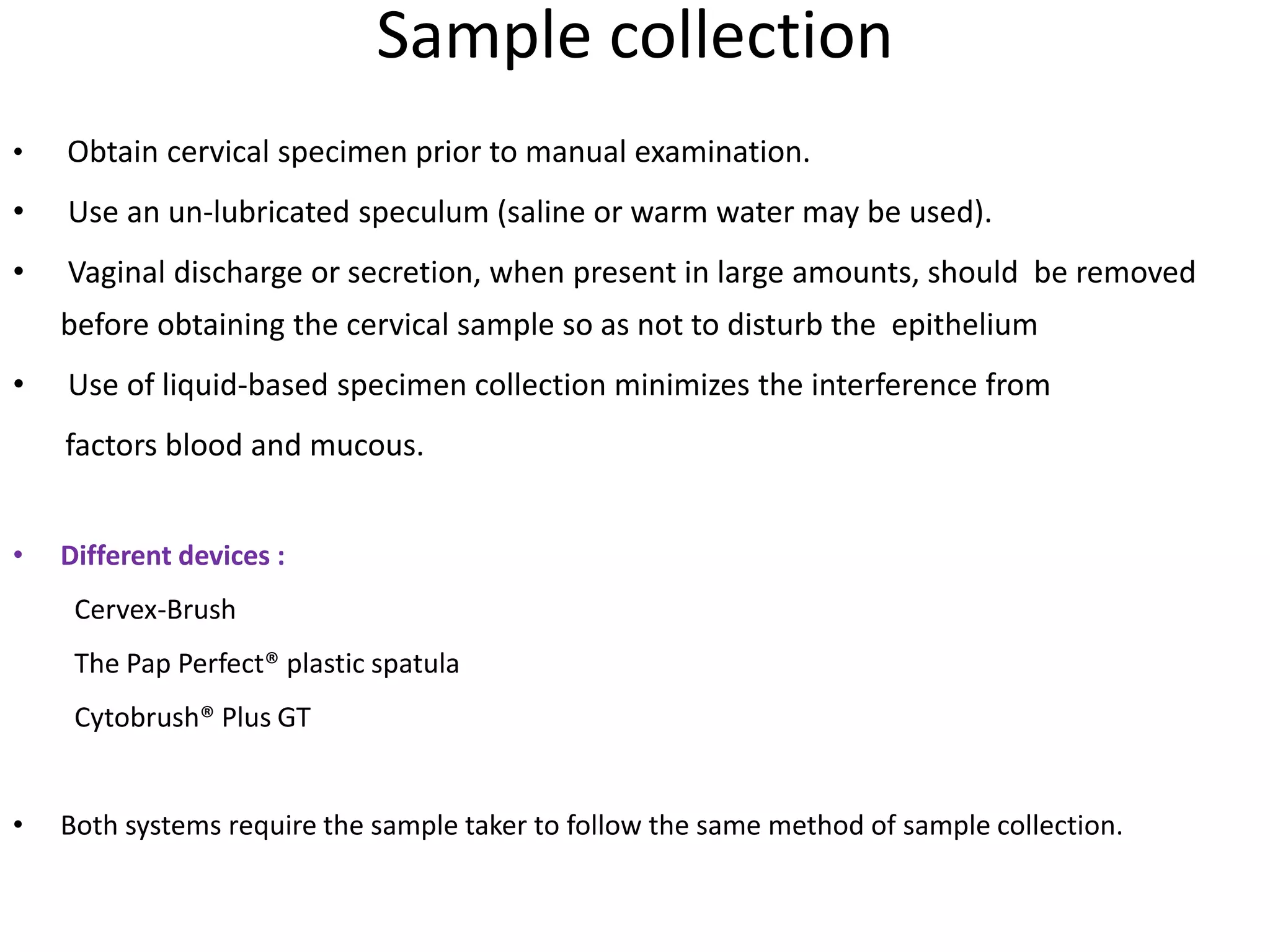 Liquid based cytology | PPTX