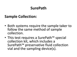 Liquid based cytology | PPTX