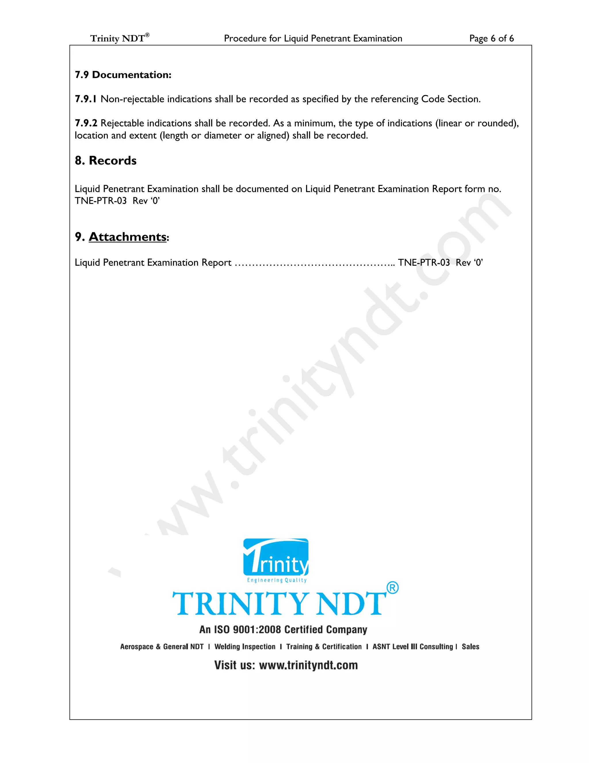 Liquid dye-penetrant-test-inspection-free-ndt-sample-procedure | PDF