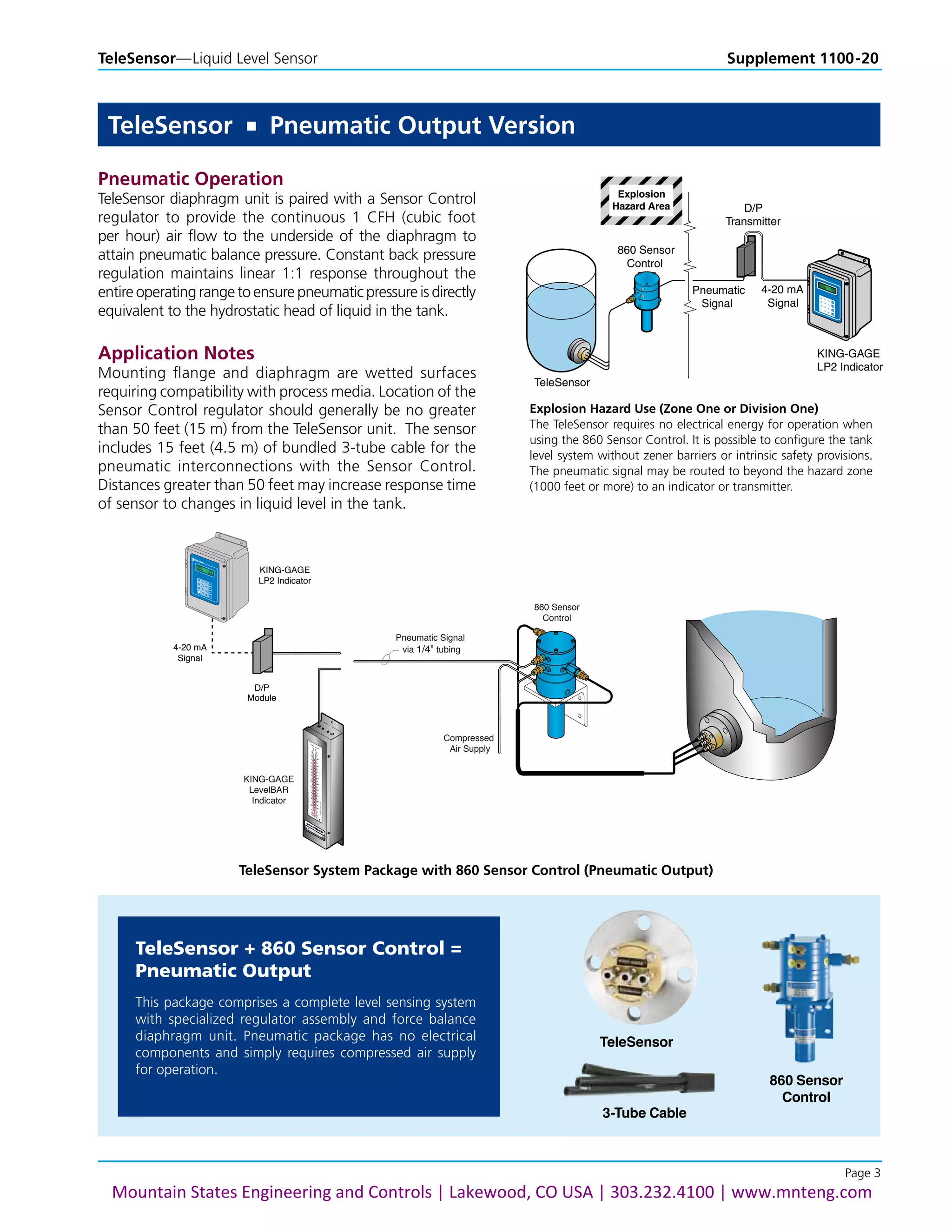Hydrostatic Pressure Liquid Level Transmitter | PDF