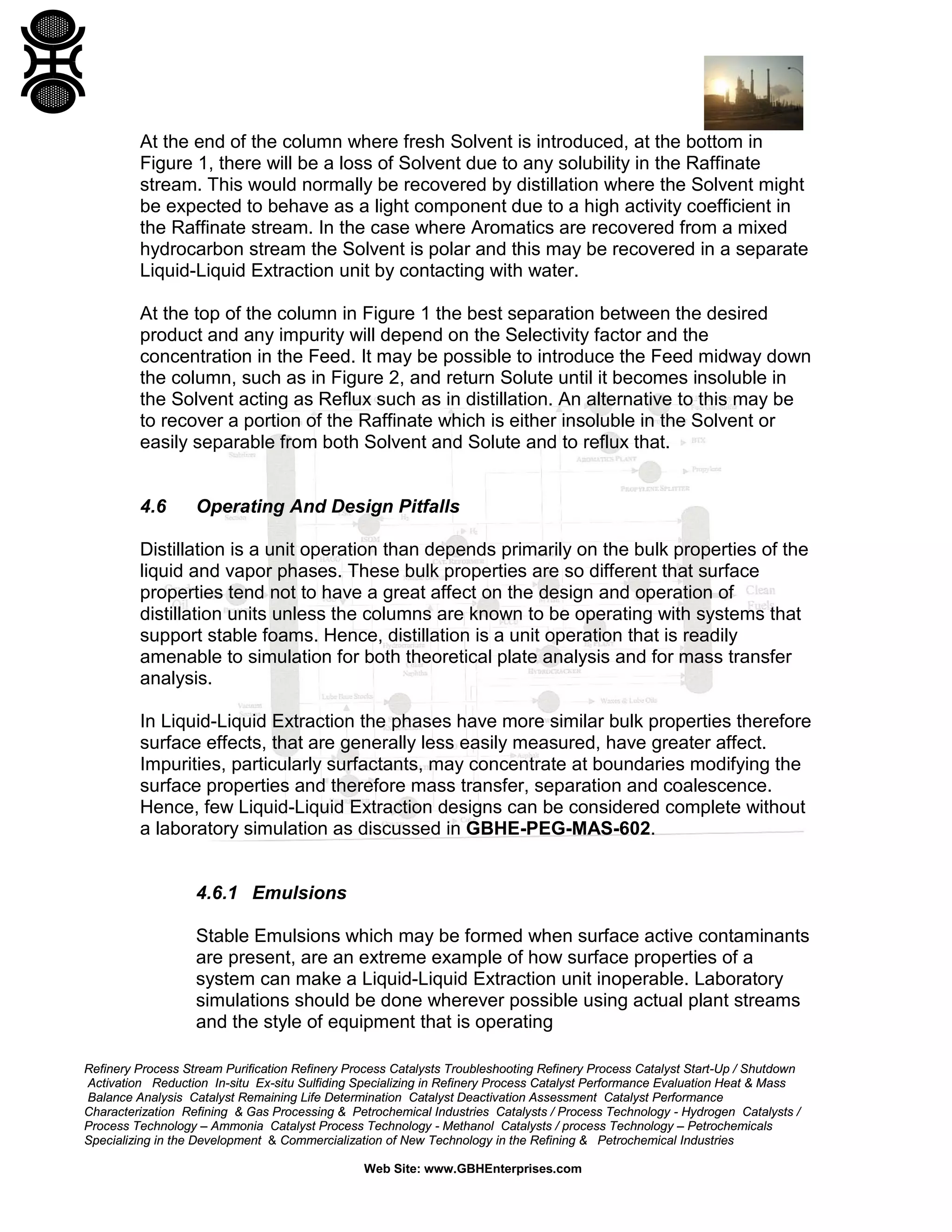 Liquid Liquid Extraction - Basic Principles | PDF