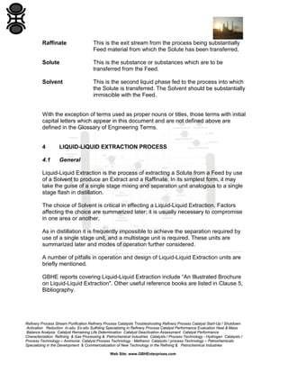 Liquid Liquid Extraction - Basic Principles | PDF