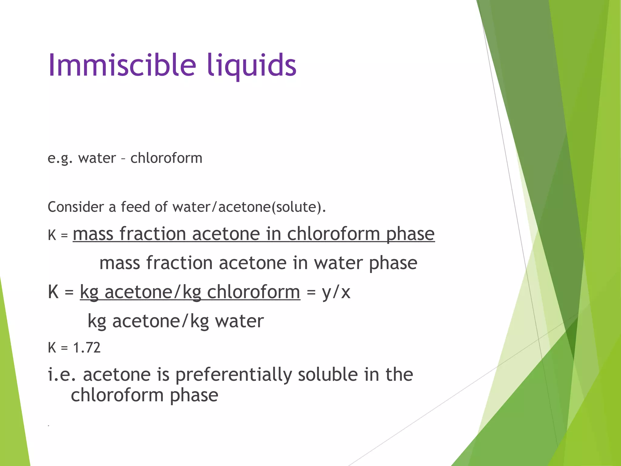 Liquid liquid extraction and flocculation | PPT