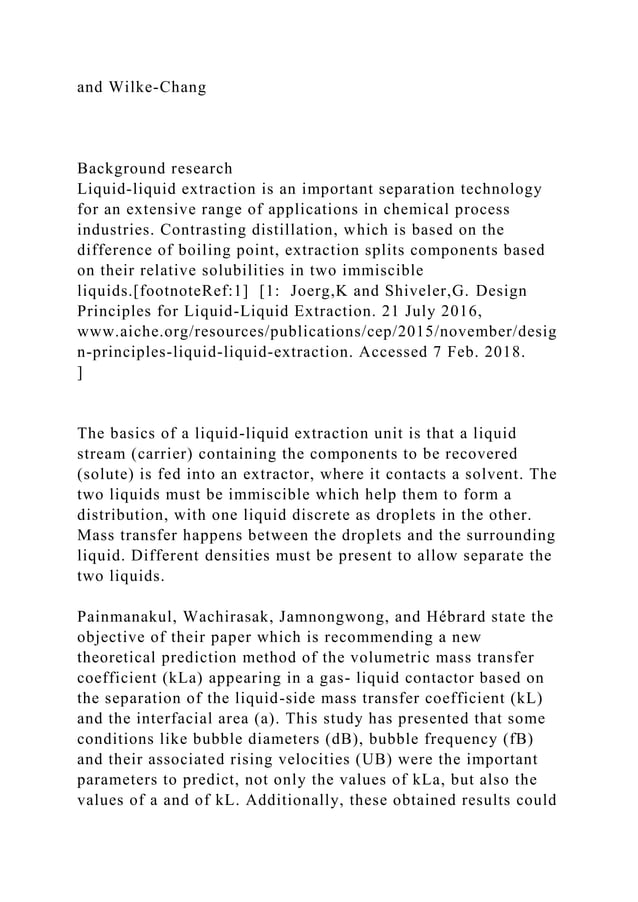 Liquid-Liquid extraction Pre-labPersonal Protective Equipment .docx ...