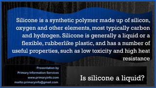 Liquid silicone-rubber | PDF