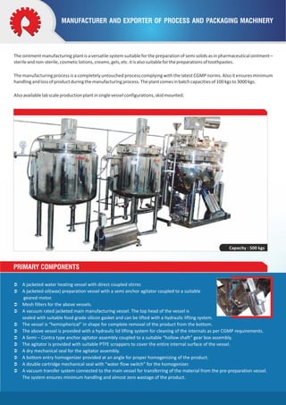 Liquid and ointment section | PDF