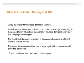 Liquidated damages | PPT
