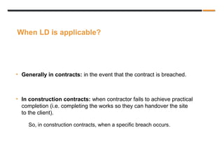 Liquidated damages | PPT