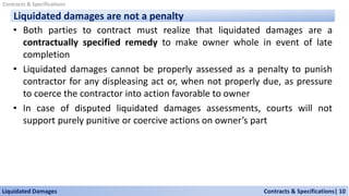 Liquidated damages contracts | PPTX