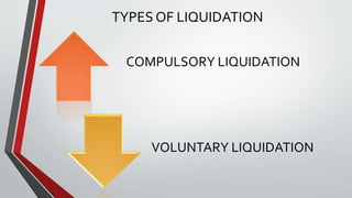LIQUIDATION OF COMPANIES | PPTX