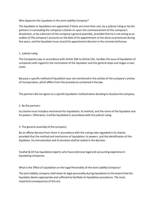 Liquidation of Joint Liability Companies in UAE.pptx