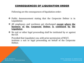 Liquidation process under the Insolvency and Bankruptcy Code, 2016 | PDF