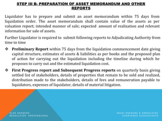 Liquidation process under the Insolvency and Bankruptcy Code, 2016 | PDF