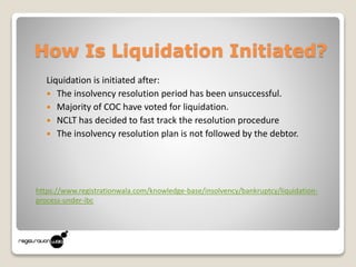 Liquidation Process under the IBC PPT | PPTX