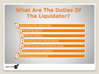 Liquidation Process under the IBC PPT | PPTX