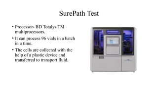 Liquid Based Cytology by Dr Prashant pachuari | PPTX