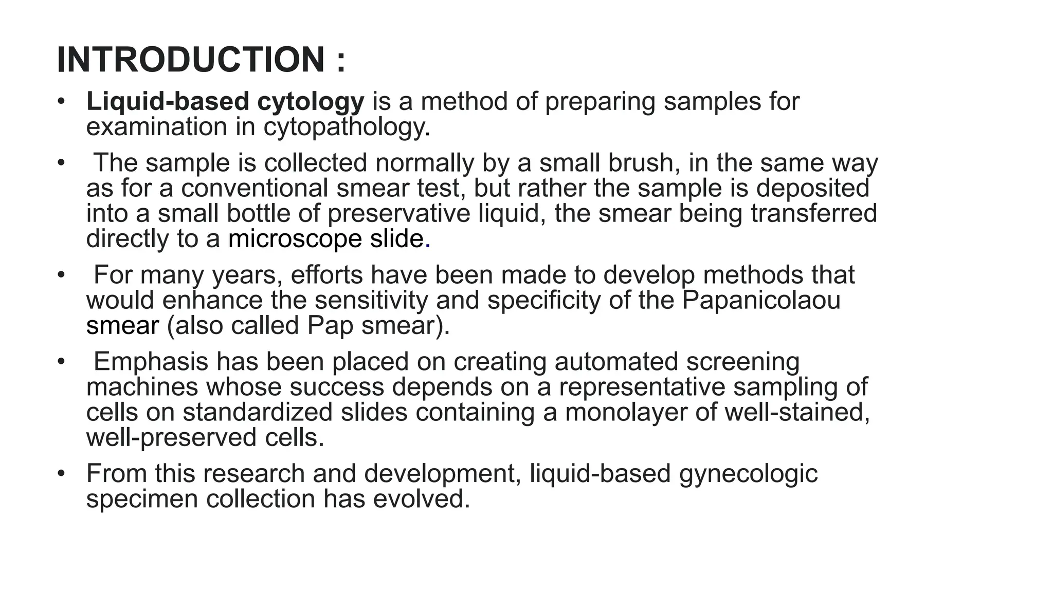 Liquid based cytology pathology CYTOLOGY.pptx